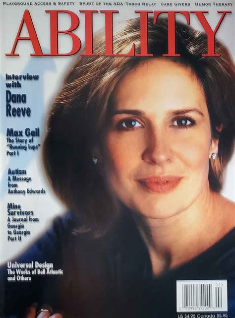 Dana Reeve Issue Ability Magazine