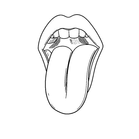 Best Tongue Coloring Pages Free Printable Pdf