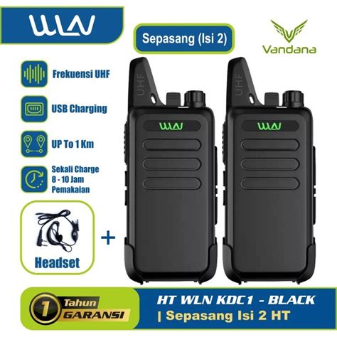 Jual Ht Wln Kd C Isi Bonus Headset Shopee Indonesia