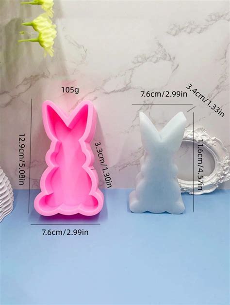แม่พิมพ์ไข่ Easter เต่า ซิลิโคน 1 ชิ้น สำหรับทำเทียนหอม Shein Th