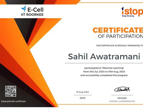 Sahil Awatramani On Linkedin Machinelearning Ai Continuouslearning Iitroorkee 1stop