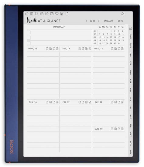 Download Ultimate Digital Planner For Onyx Boox