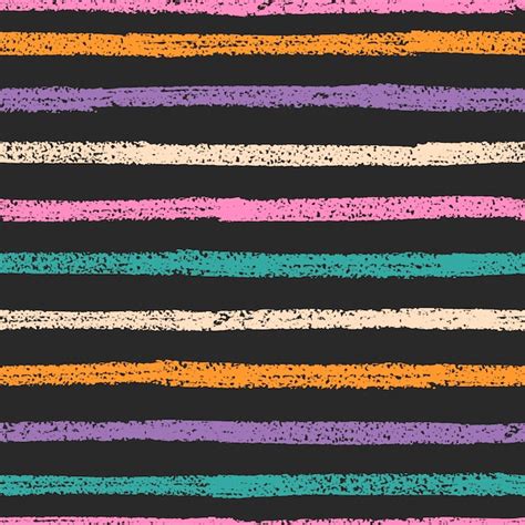 Premium Vector Retro Seamless Pattern With Stripes