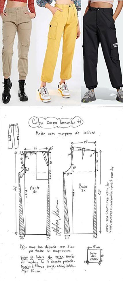 Patrones De Costura De Pantalones ~ Remeras Personalizadas