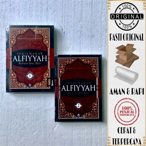 Jual Paket Buku Terjemahan Alfiyyah Syarah Ibnu Aqil Jilid 1 And Jilid 2 Bahaud Din Abdullah