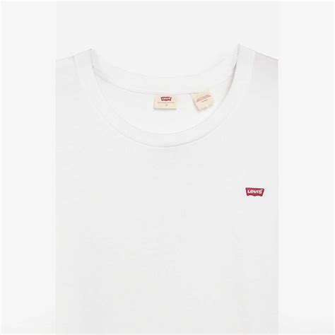 Camiseta Levis The Perfect Plus Size Manga Curta Branca Levis® Brasil