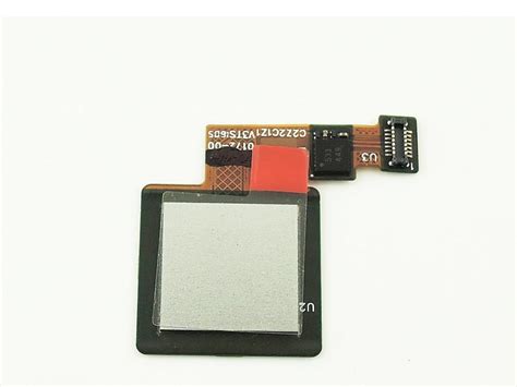 Flex Sensor Huella Dactilar Para Lenovo Vibe K Note Plata