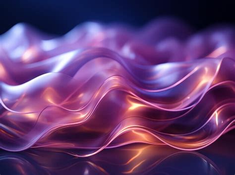 Premium Photo Abstract Light Waves On A Background