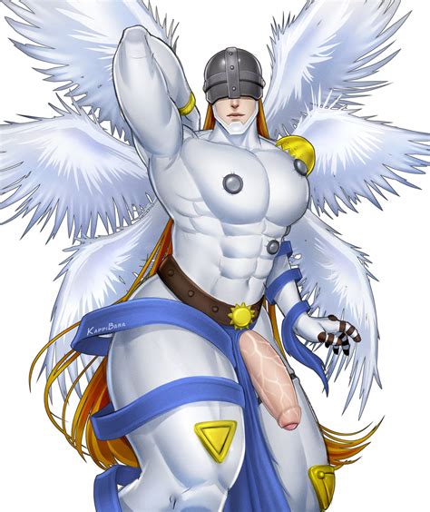 Rule 34 Angel Angemon Big Cock Big Penis Boner Digimon Erect Penis