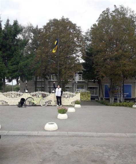 Над Козачей Лопанью українській прапор Новости Section Ukr Net