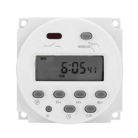 Clupup Power Timer Time Control Switch Time Relay Timing Switch Dailyweekly Switch