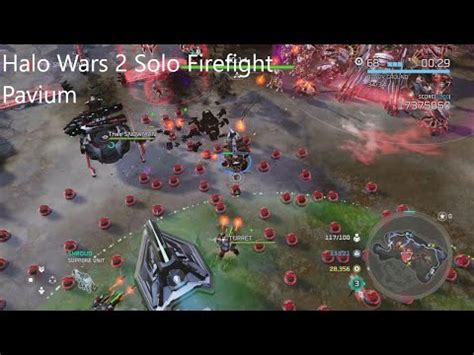 Halo Wars Firefight Solo Wave Pavium Youtube