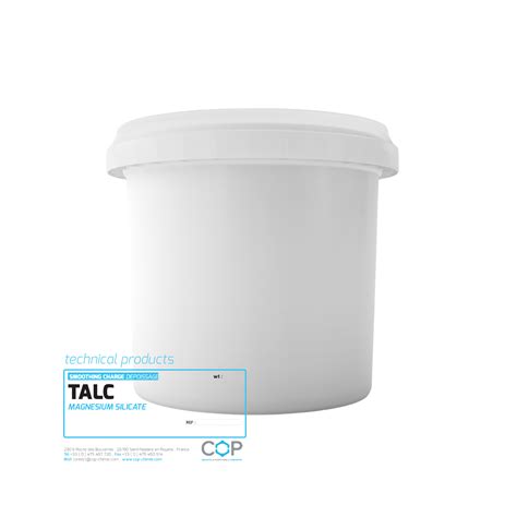 Talc Codex Cop Chimie