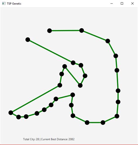Github Mhrimaz Tspvisualizationfx Traveling Salesman Problem Using Genetic Algorithm And