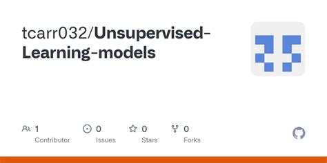 Github Tcarr032unsupervised Learning Models
