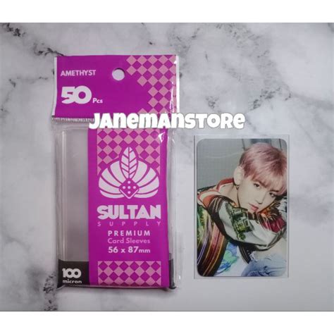 Jual 100 Micron Inner Sleeve Sultan Kpop Amethyst Topaz Amber