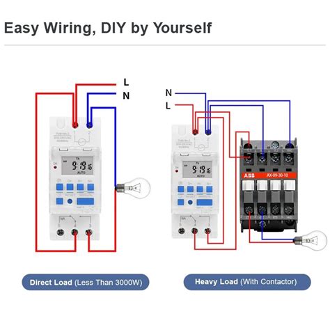 Sinotimer Tm919a 3 24v 16a Din Rail Mount Digital Timer Switch Microcomputer Weekly Programmable