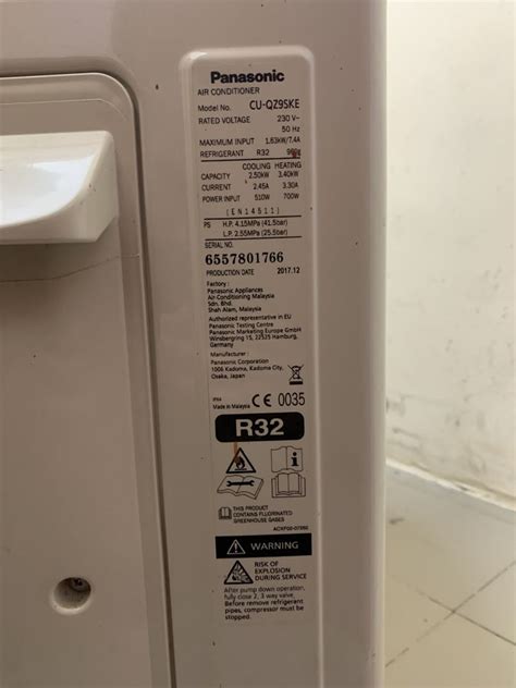 Продам инверторный кондиционер Panasonic CU-QZ9SKE: 14 000 грн ...