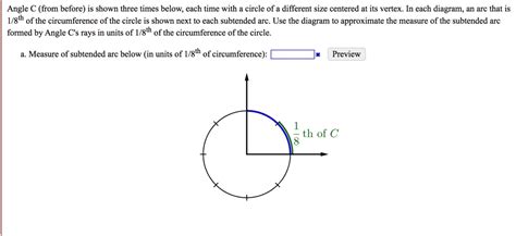 Angle C From Before Is Shown Three Times Below Each Time With A Circle