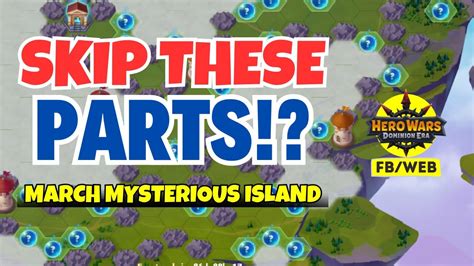 Why You Shouldnt Complete The Mysterious Island Map 4 Hero Wars