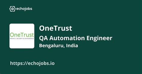 onetrust is hiring qa automation engineer bengaluru india [api java