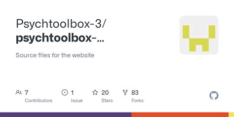 Github Psychtoolbox 3psychtoolbox Source Files For The Website
