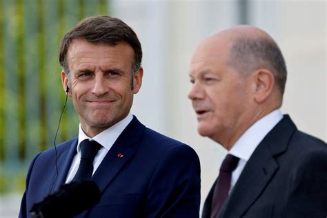 Macron Et Scholz Les Retrouvailles De Deux Dirigeants Affaiblis Face