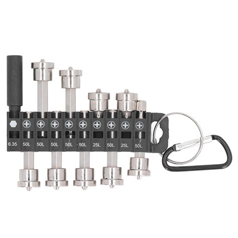 Power Nut Driver Drill Bit Magnetic Hex Shank Cross S2 2 Types Bit Tool