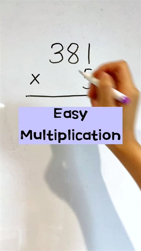 Easy Multiplication Trick For Math