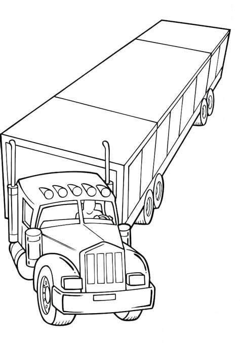 Fise De Colorat Cu Camion Bun Desc Rca I Imprima I Sau Colora I 13230