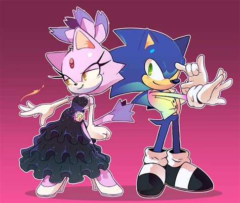 5366 Safe Artistspinstellar Blaze The Cat Sonic The Hedgehog