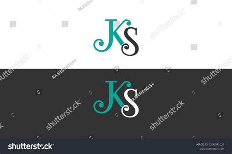 Alphabet Letters Initials Monogram Logo Ks Stock Vector Royalty Free 2200041029 Shutterstock
