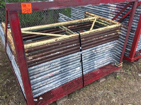 Eleven 6 Scaffold Frames Plus Six Half High Frames