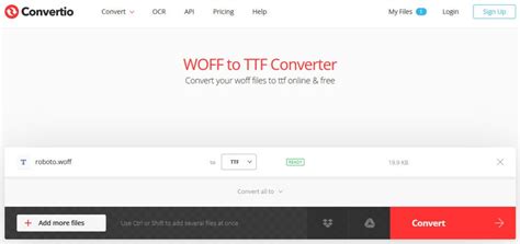 Convert Woff To Ttf File Online Toolpython Tech Hyme