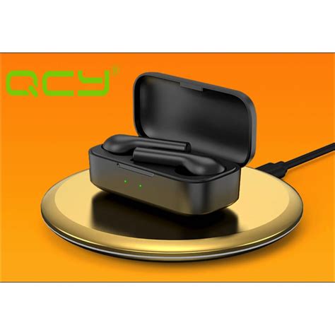 Jual QCY T5 Pro Bluetooth 5 0 TWS Gaming Earphone Wireless Charging