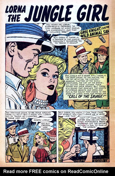 Read Online Lorna The Jungle Girl Comic Issue 17