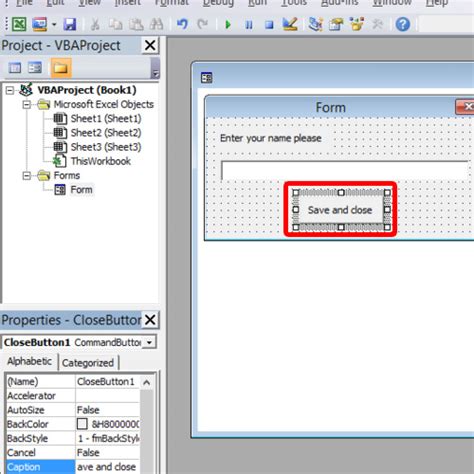 Excel Vba Form Examples