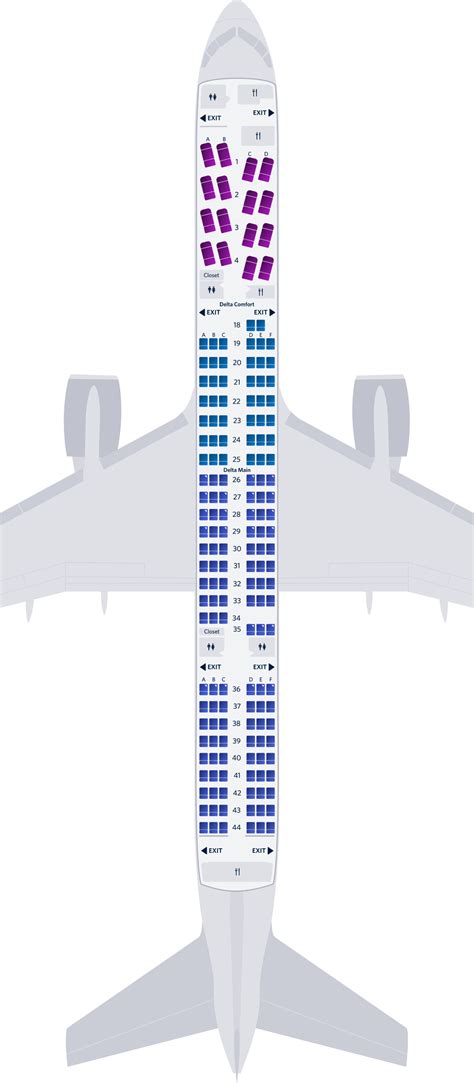 Delta Plane Seating Chart International