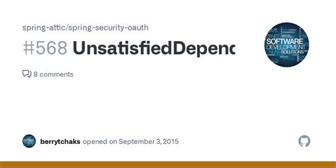 Unsatisfieddependencyexception · Issue 568 · Spring Atticspring