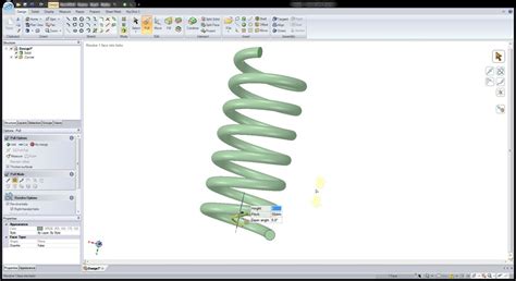 Spaceclaim Basic Tutorial Spring Grabcad