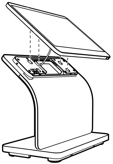 Mounting The Workstation 820 On The Vertical Stand