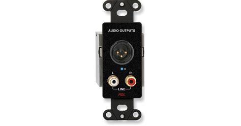 RDL DB TPR3A Active Triple Pair XLR And RCA Stereo Audio
