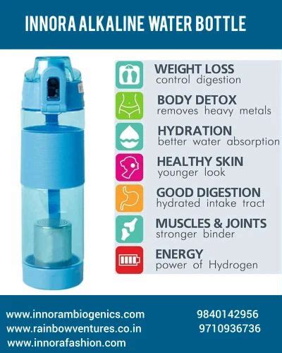 Plastic Alkaline Water Bottle 650 ML At Rs 900 Bottle In Chennai ID