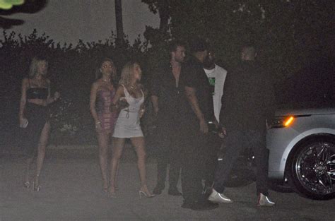 Larsa Pippen And Lisa Hochstein On A Double Date With Their New
