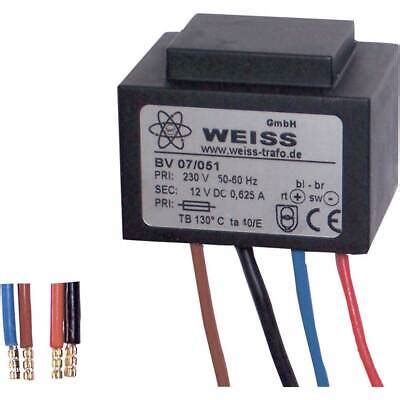 Weiss Elektrotechnik 07 051 Transformateur D Alimentation Compact 1 X