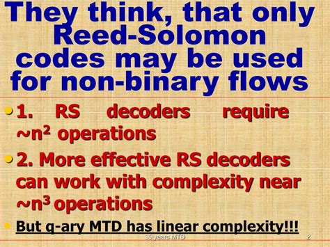 PPT Non Binary Multithreshold Decoders With Almost Optimum Performance For ISCTA
