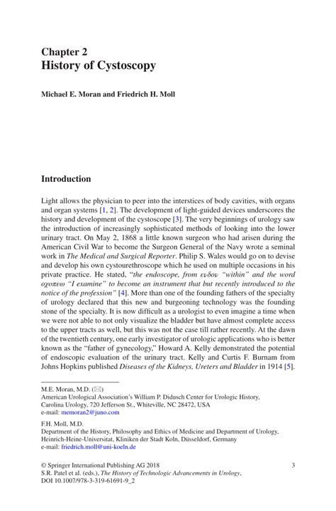 Pdf History Of Cystoscopy