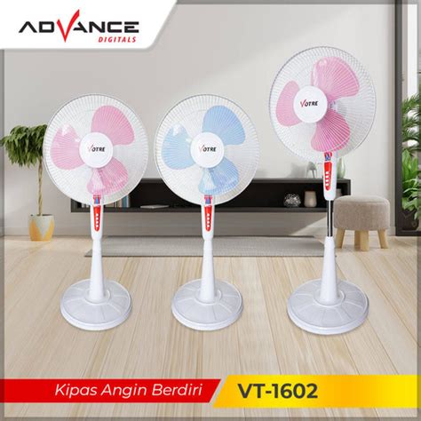 Jual Kipas Angin Berdiri Stand Fan Advance VT1602 Votre 16 Inch