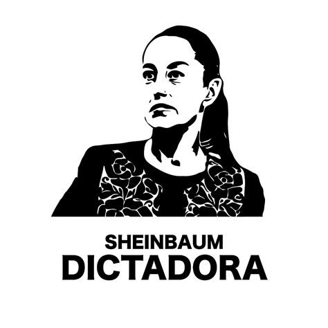 Claudia Sheinbaum Dictadora Logo Free Download Svg Png Logotic