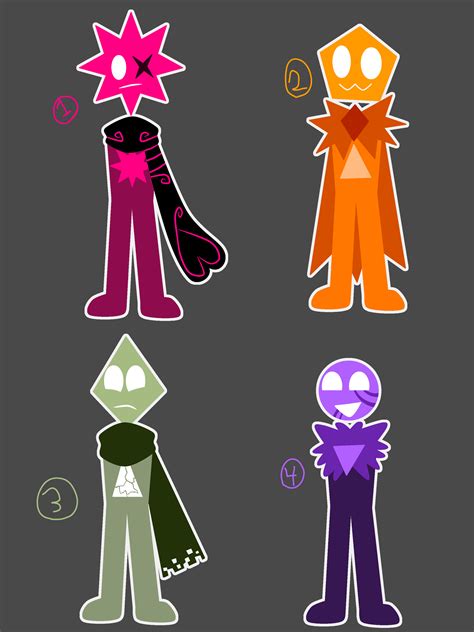 Jsab Tpc Hero Adopts All Open By Darkcrydot On Deviantart
